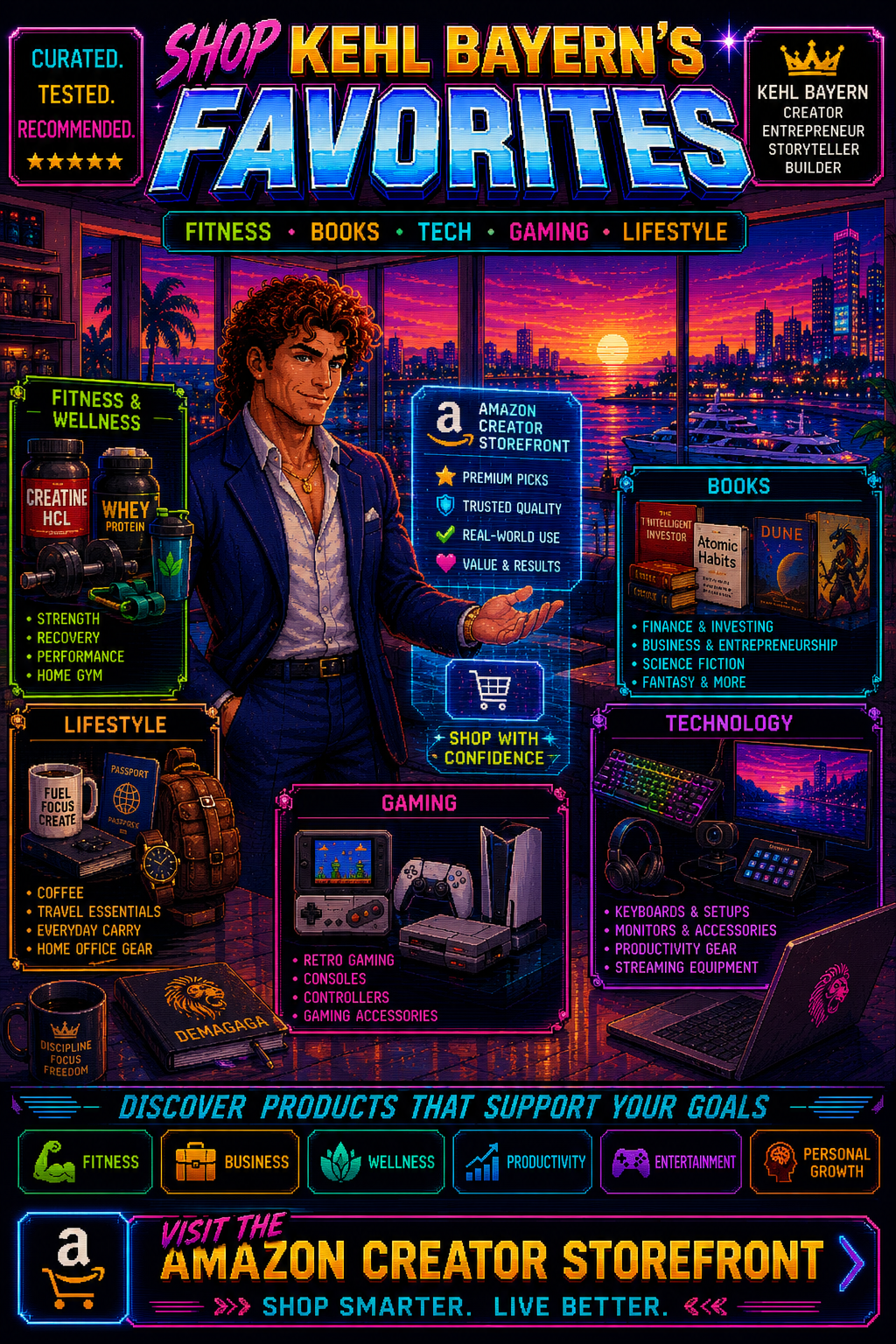 Amazon Storefront Summer 2026 Side Ad 1 – DEMAGAGA